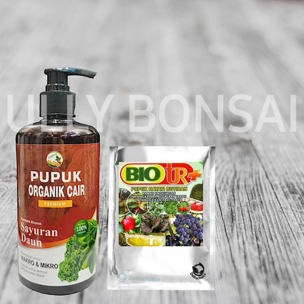 Jual Pupuk Paket Untuk Tanaman Sayur Dan Daun POC Organik Dan BIO TR ...