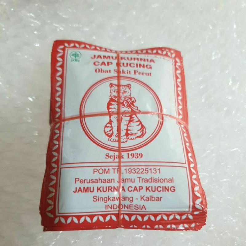 Jual Jamu Sakit Perut Cap Kucing Obat Mual Muntah Masuk Angin | Shopee ...