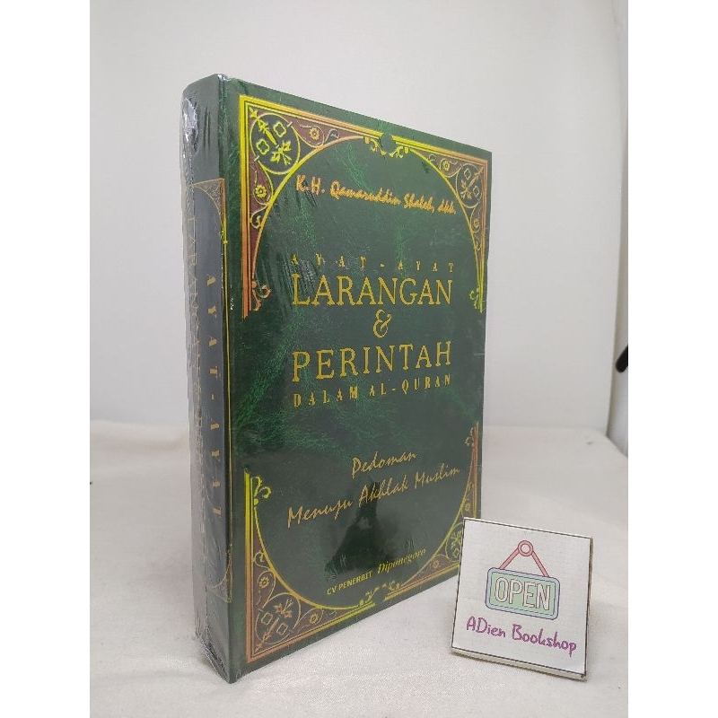 Jual BUKU AYAT AYAT LARANGAN DAN PERINTAH DALAM AL QURAN KH QOMARUDDIN SHALEH | Shopee Indonesia