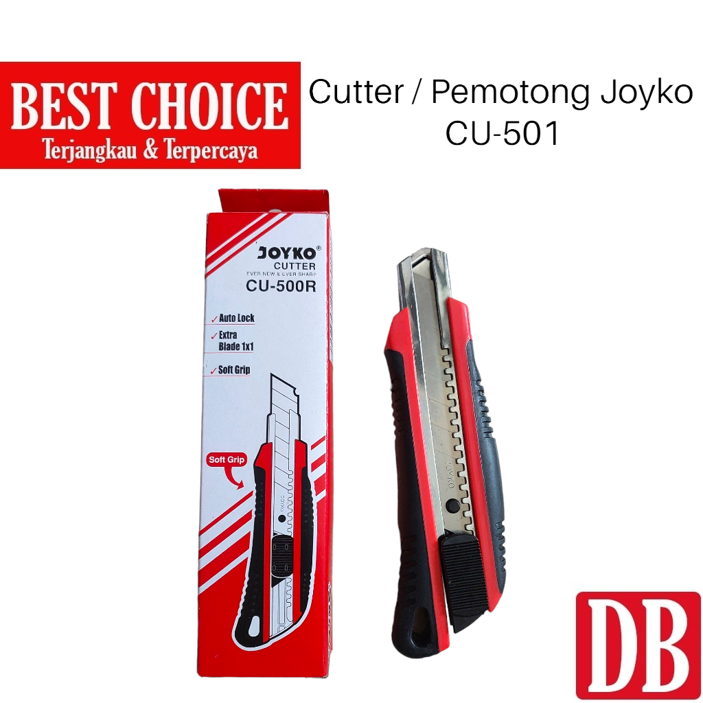 Jual Cutter / Kater Besar Joyko CU-500R (Extra 1 Blade) | Shopee Indonesia