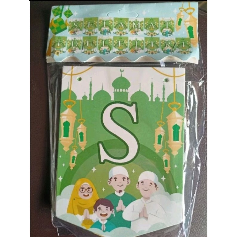 Jual Pernak Pernik Lebaran : Hiasan Rumah Pintu Banner Balon Banner ...