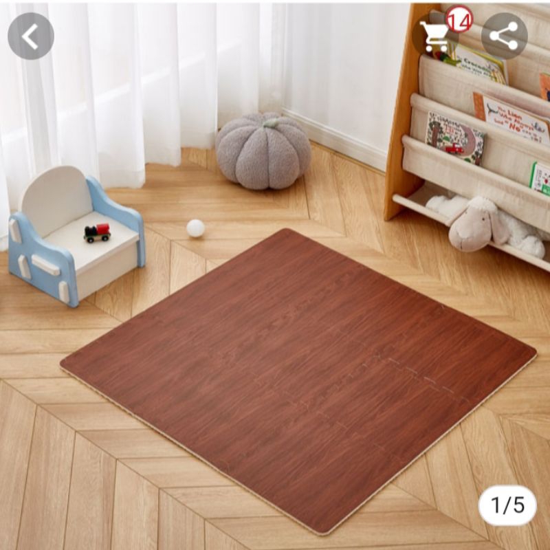 Jual Karpet Evamat Puzzle Jumbo Polos | Shopee Indonesia