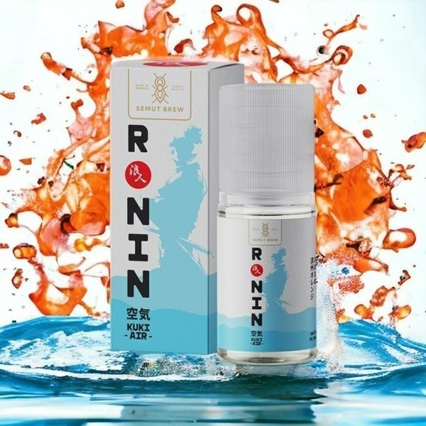 Jual LIQUID RONIN KUKI AIR JEJU ORANGE 30ML 30MG BY SEMUT BREW | Shopee ...