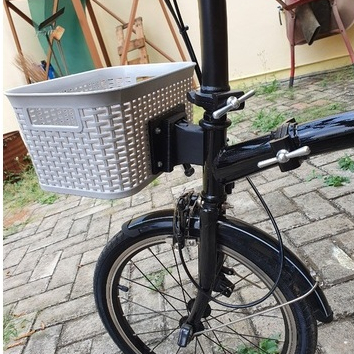 Jual Pasangan Front Block sepeda untuk Keranjang tas Element Dahon ...