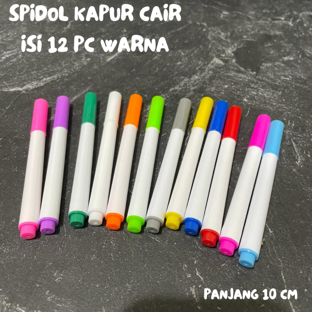 Jual Spidol Kapur Cair Chalk Liquid Water Base Untuk Sticker Label ...