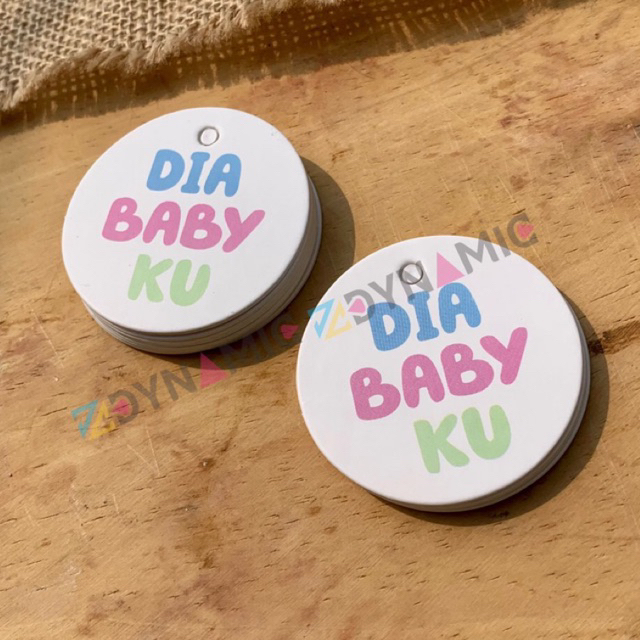 Jual (FREE DESIGN)Hang tag tipis custom bulat 200PCS/ Hang tag Olshop ... Jual (FREE DESIGN)Hang tag tipis custom bulat 200PCS/ Hang tag Olshop ...