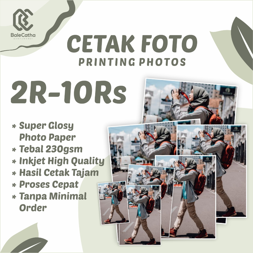 Jual CETAK FOTO 2R - 8R | Super Glosy Photo Paper | Murah, Tebal, Tajam ...