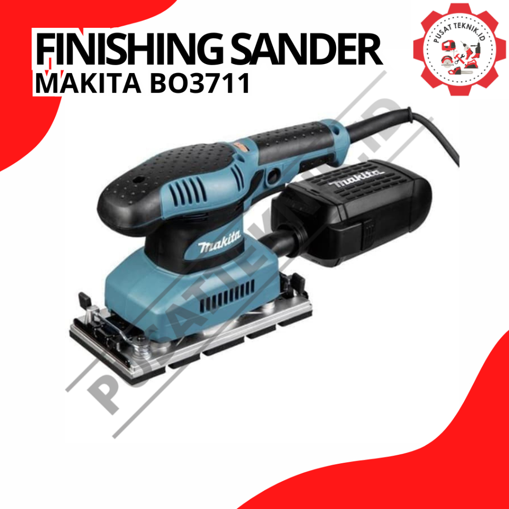 Jual Mesin Amplas Sander Makita BO 3711 / Orbital Sander Makita BO3711 ...