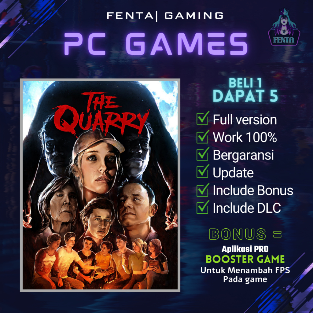 Jual THE QUARRY DELUXE EDITION - GAME PC - GAME LAPTOP | Shopee Indonesia