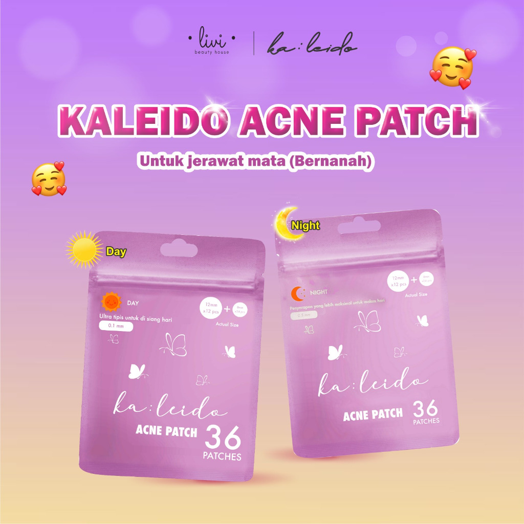 Jual LIVI - Kaleido Acne Patch(36 Patches) | Shopee Indonesia