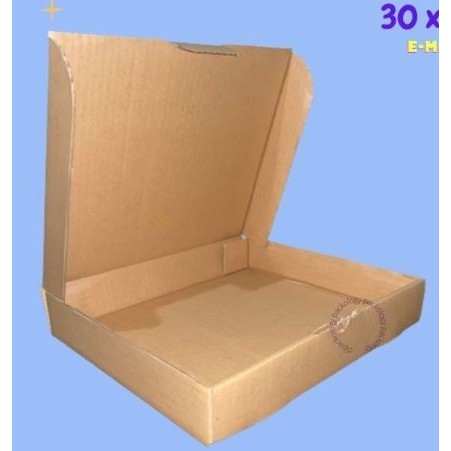 Jual Kardus Box Packaging A4 Dan A3 Mirip Kardus Pizza Tebal & Kuat ...