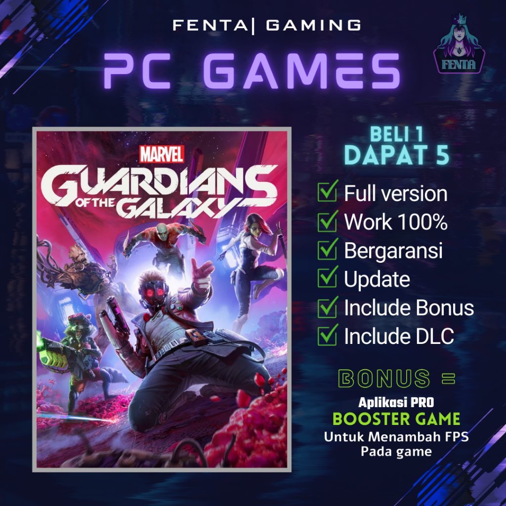 Jual MARVELS GUARDIANS OF THE GALAXY DELUXE EDITION - GAME PC - GAME ...