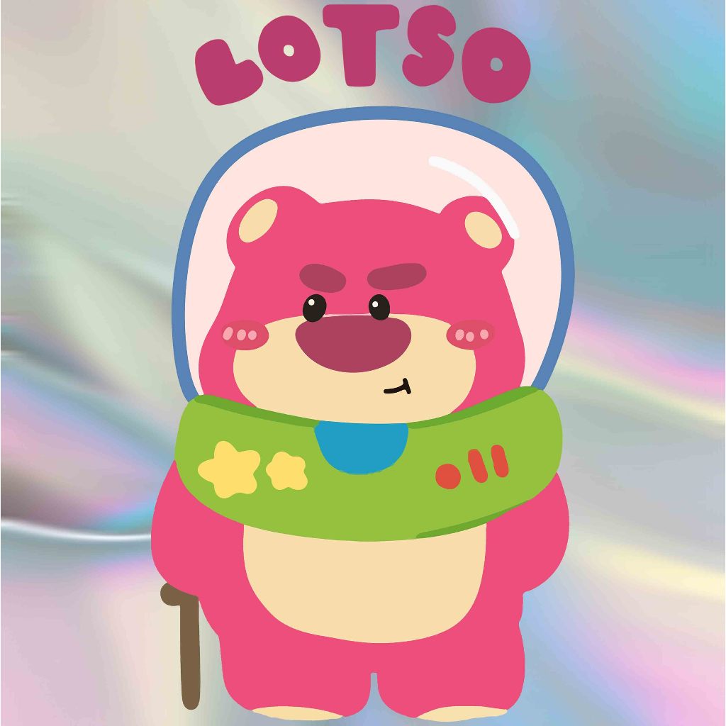 Jual SABLON STICKER DTF UKURAN 14CM TEMA LOTSO V4 | Shopee Indonesia