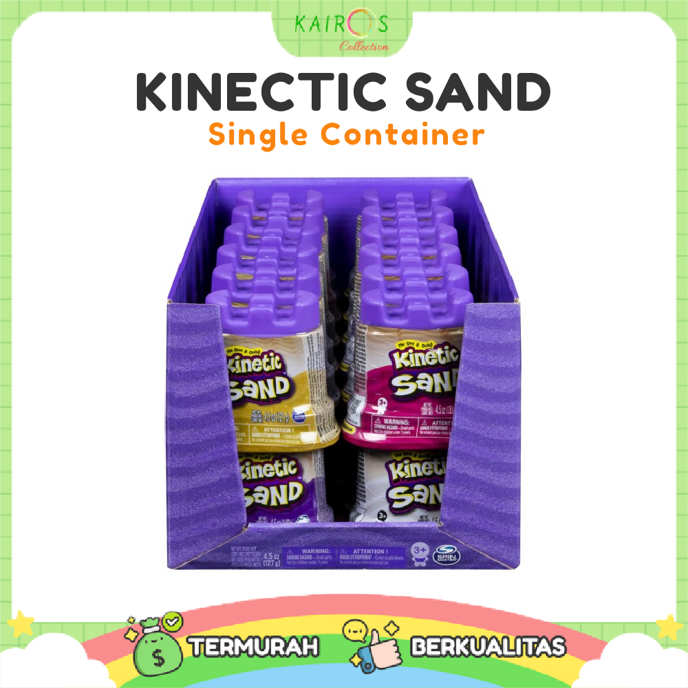 Jual Kinetic Sand Pasir Kinetik Single Container Pasir Kinetik Anak ...