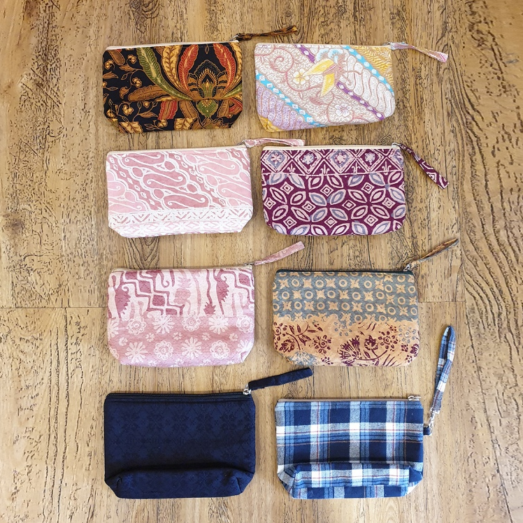 Jual Benangsari Pouch Tali Batik Souvenir Kosmetik Dompet | Shopee ...