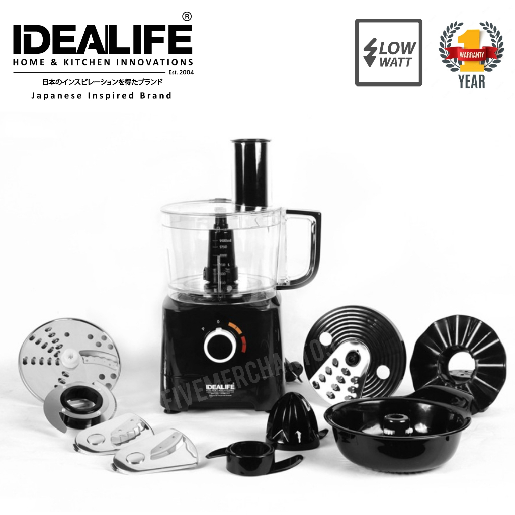 Jual Food Processor Idealife IL 222 Penggiling Daging Bumbu Blender Chopper Penghalus Bahan ...