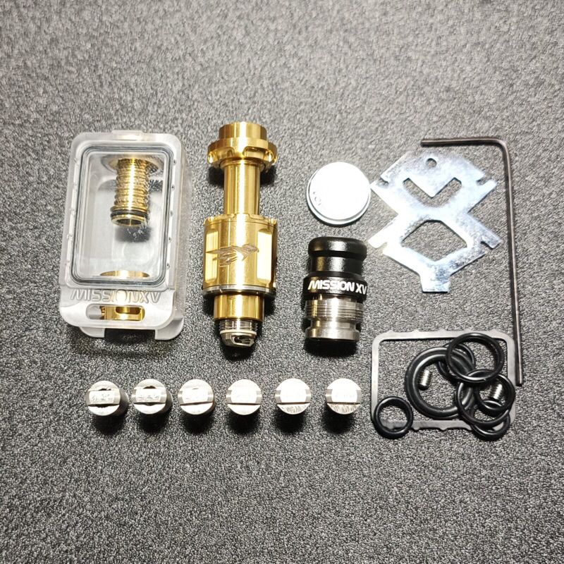 Jual Mission XV KB2 RBA Full Kit Dotmission System Driptip DotAIO Fit ...