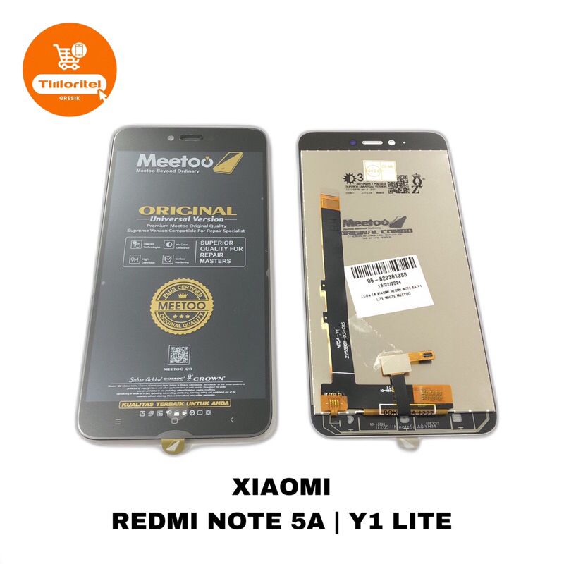 Jual LCD TOUCHSCREEN XIAOMI REDMI NOTE 5A / XIAOMI Y1 LITE (1 SENSOR) FULLSET | Shopee Indonesia