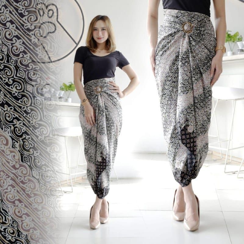 Jual Rok Lilit Batik Murah Batik Modern / Rok Batik Kondangan / Rok ...