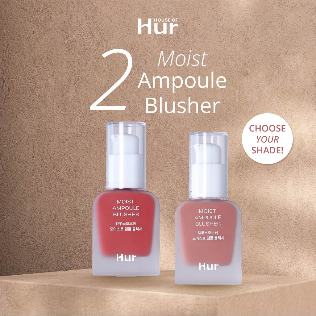 Jual House of Hur Moist Ampoule Blusher Set (2 PCS) | Shopee Indonesia