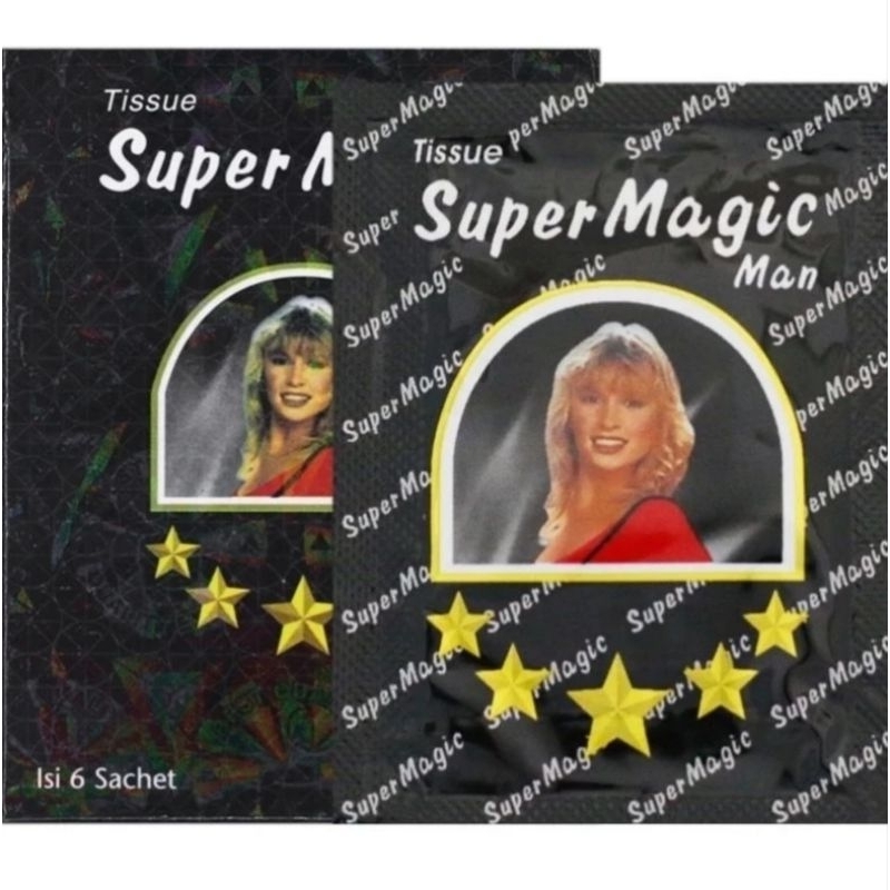 Jual TISSUE SUPER MAGIC FOR MAN // TISSUE LOVERS MERK TERBARU //1 box ...