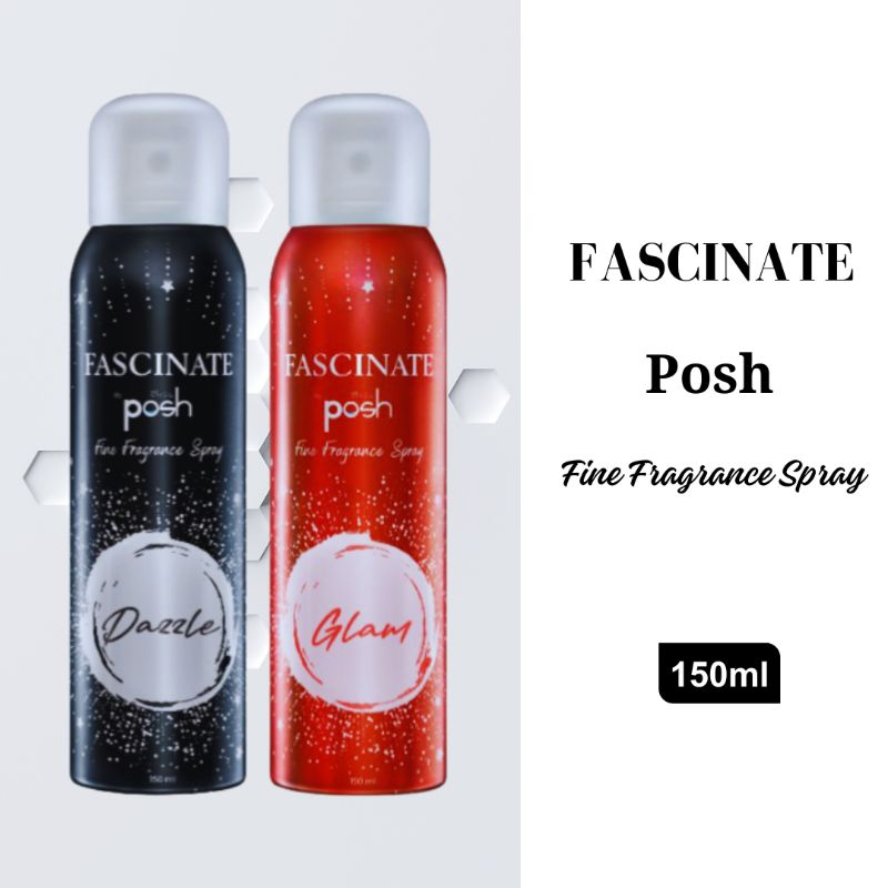 Jual POSH FASCINATE BODY SPRAY 150ML** | Shopee Indonesia