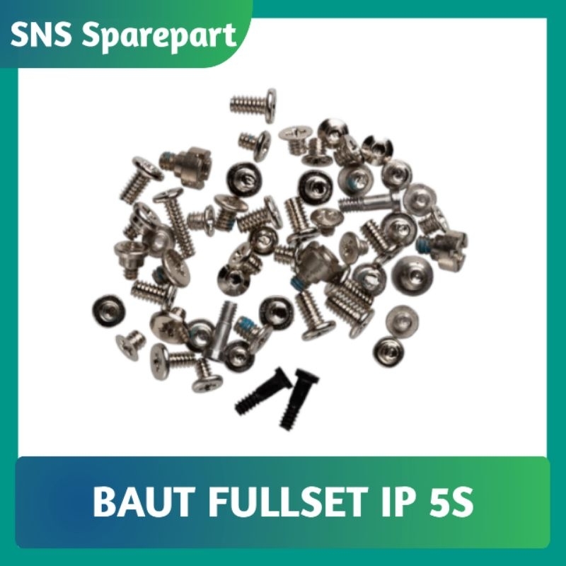 Jual BAUT FULLSET / BAUT SET SCREW IP 5S | Shopee Indonesia