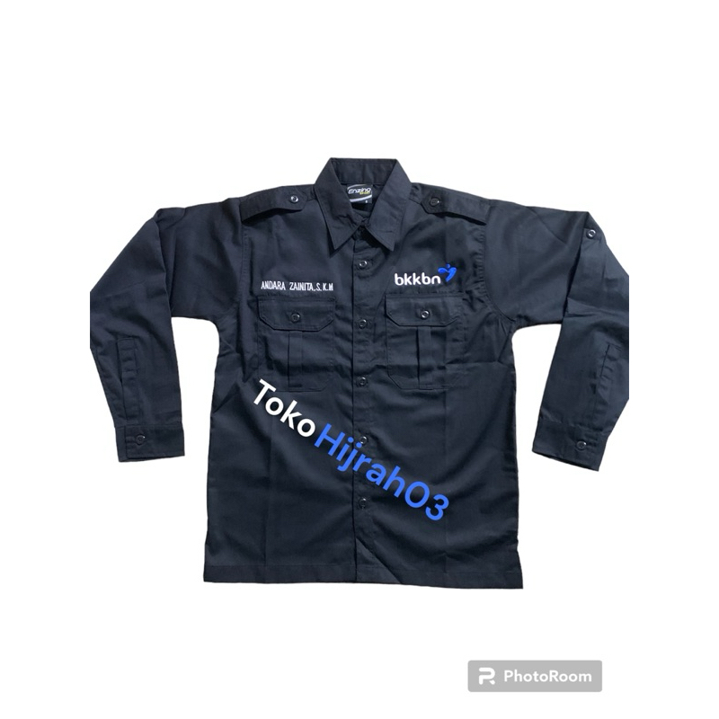 Jual SERAGAM BKKBN BERENCANA ITU KEREN KEMEJA KERJA BKKBN BAJU BKKBN ...