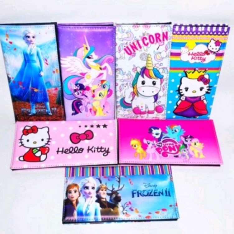 Jual Dompet Anak Perempuan Karakter Lucu Model Panjang ART F1E9 ...