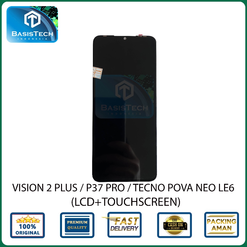 Jual LCD ITEL VISION 2 PLUS - P37 PRO - TECNO POVA NEO L6E FULLSET ...