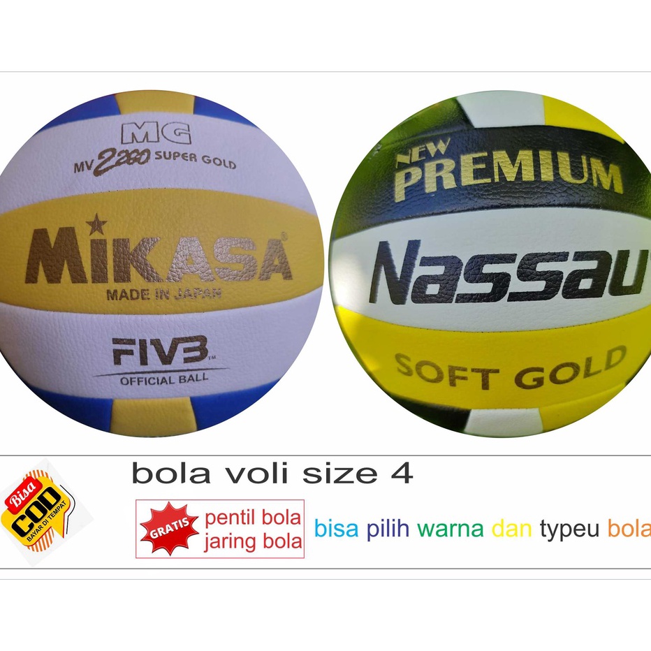Jual Harga Terbaik Waktu Terbatas BOLA VOLI SIZE 4 BOLA VOLI MINI BOLA ...