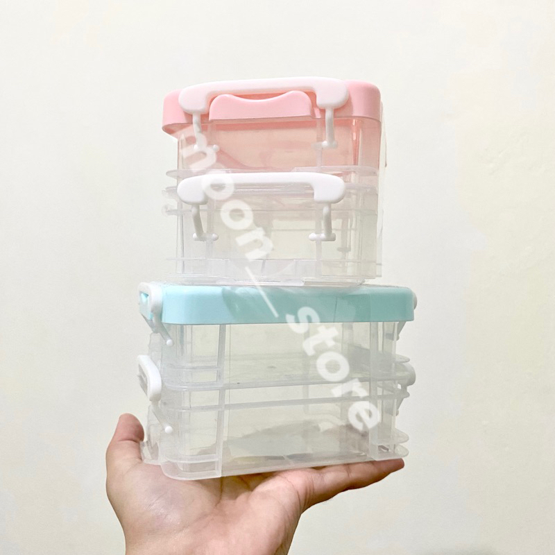 Jual Storage box mini box mr diy wadah photocard (ready stock) | Shopee ...
