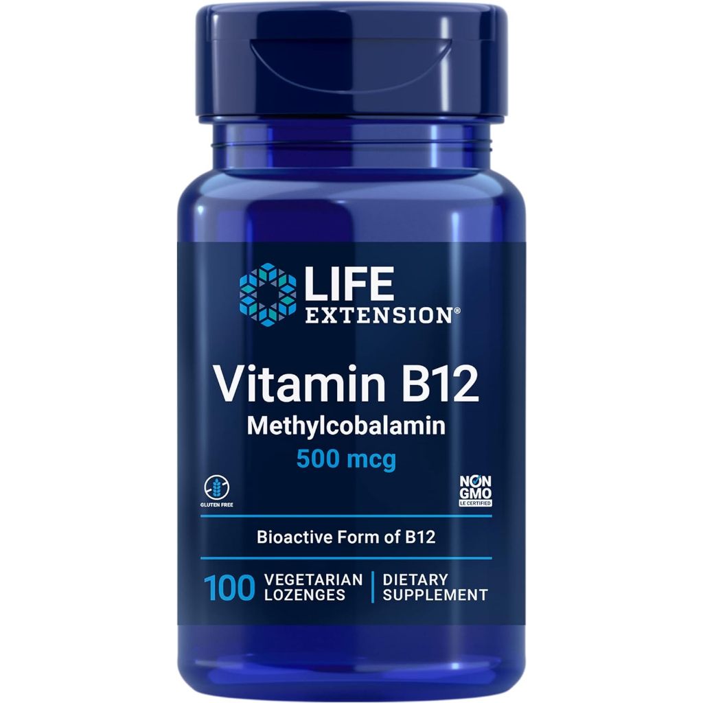 Jual Life Extension Vitamin B12 Methylcobalamin 500 mcg 100 Vegetarian ...