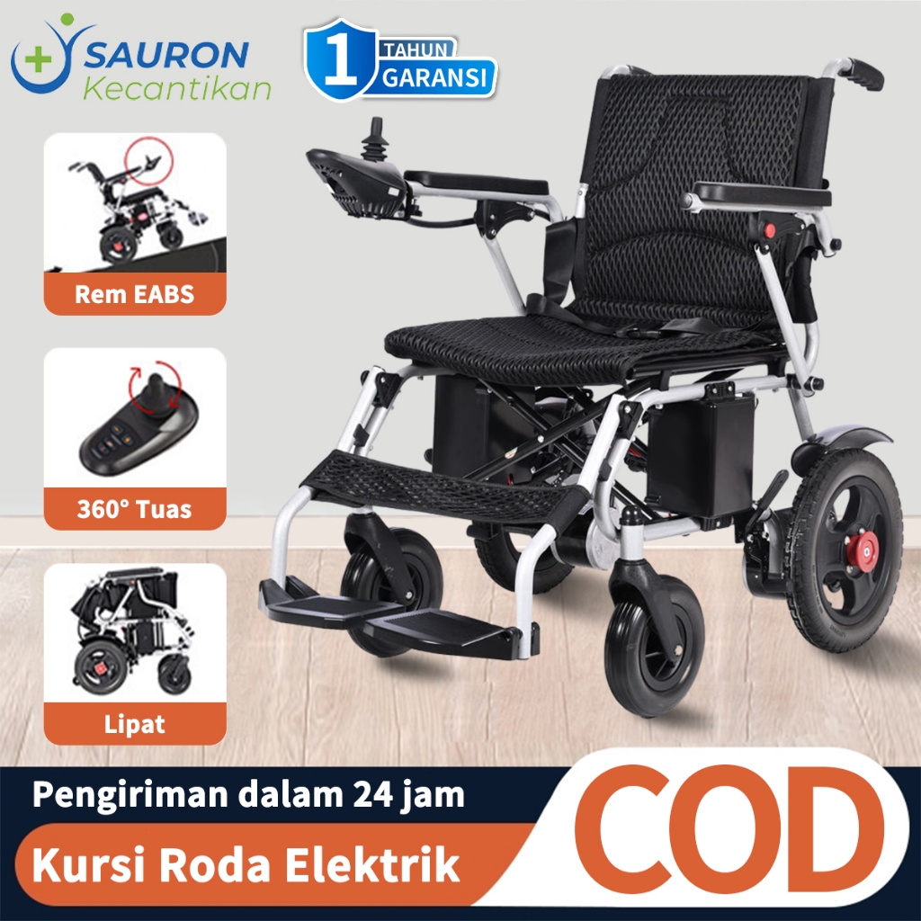 Jual ⚡GARANSI 1 TAHUN⚡ Sauron Kursi roda listrik /Kursi Roda Elektrik ...