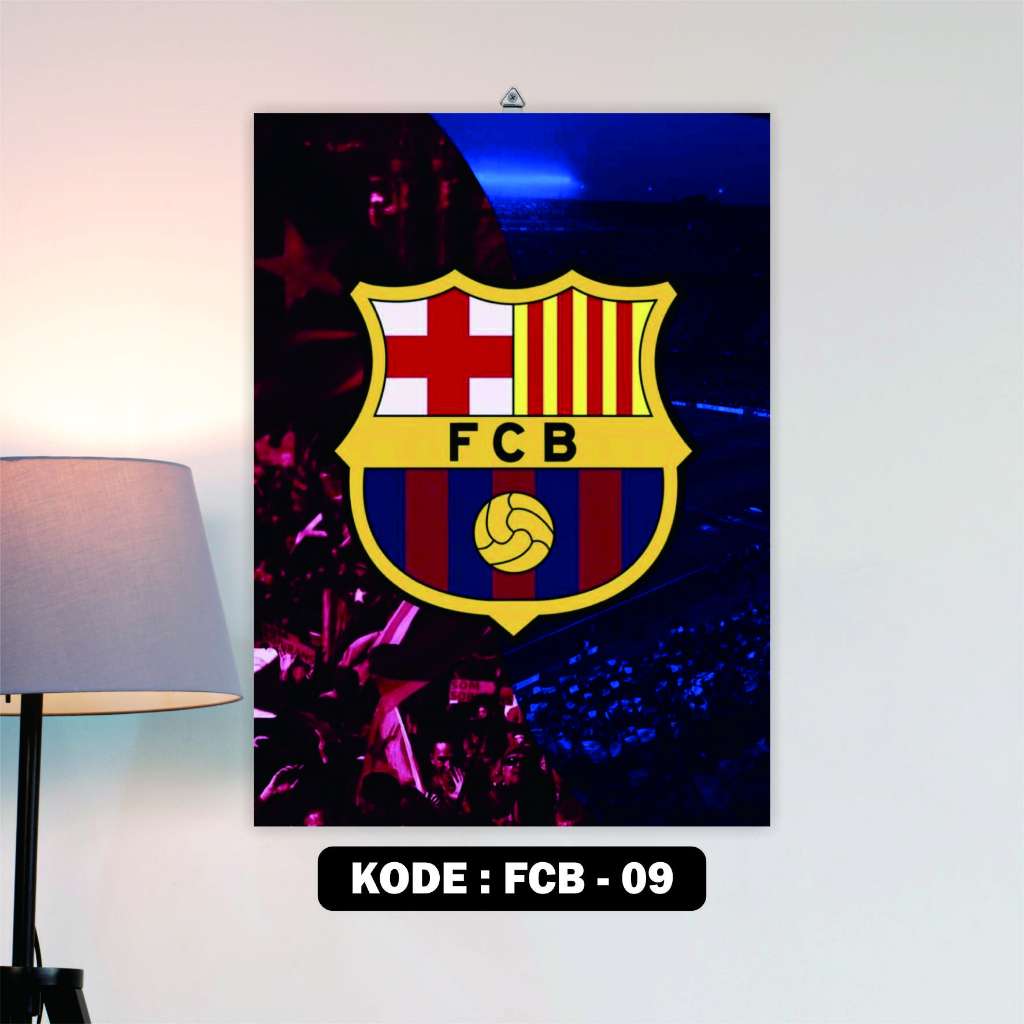 Jual POSTER BOLA BARCELONA BARCA HIASAN DINDING 20x30 cm 6mm POSTER ...