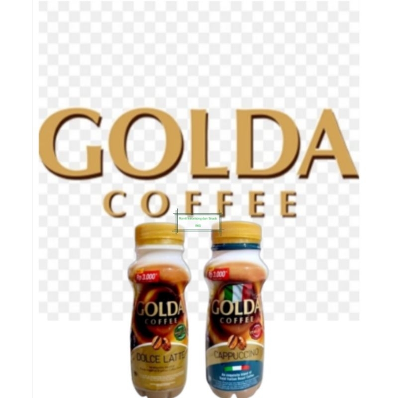 Jual Golda Coffee Minuman Kopi Botol 200ml | Shopee Indonesia