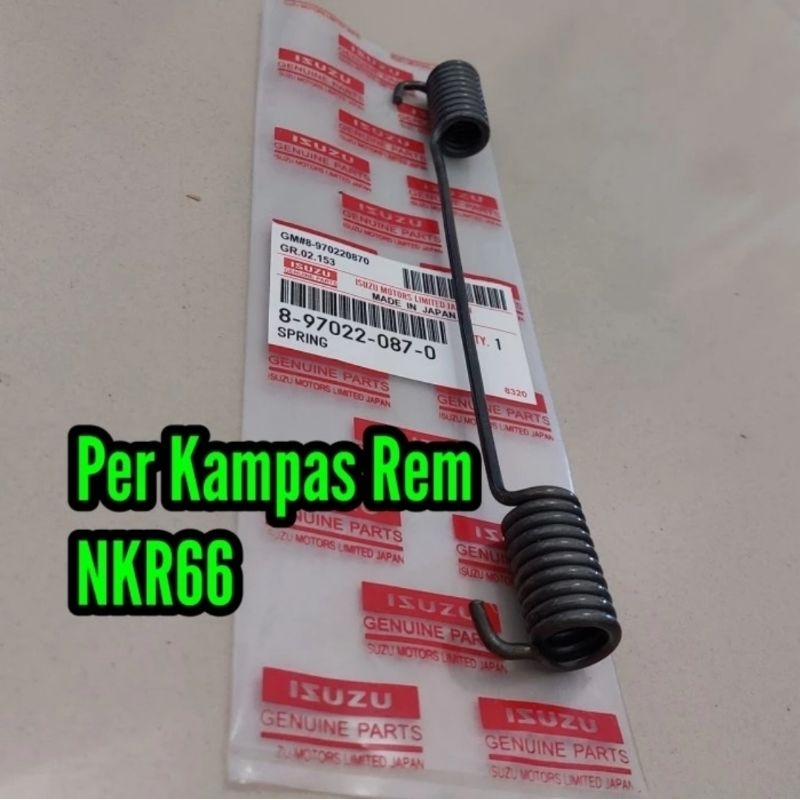 Jual per kampas rem spring brake shoe isuzu nkr71 NKR66 | Shopee Indonesia