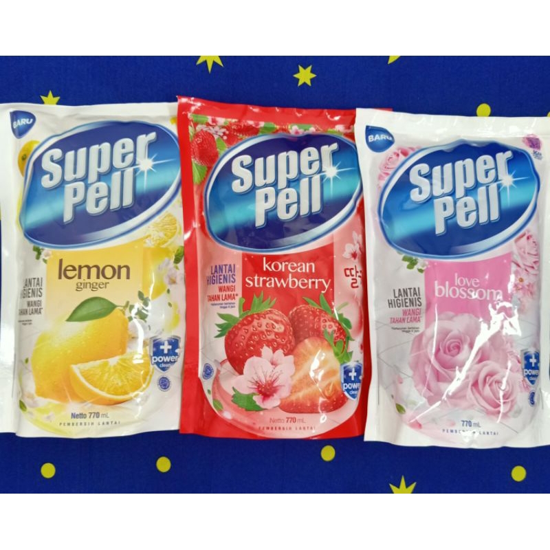 Jual Superpell pembersih lantai 770 ml | Shopee Indonesia