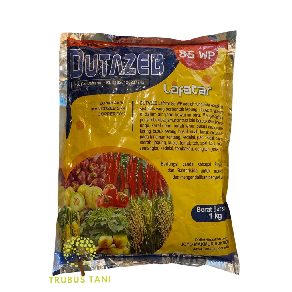Jual Fungisida Dutazeb 85 WP 1kg mancozeb biru untuk mengendalikan ...