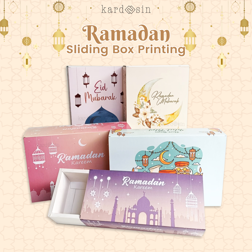 Jual RAMADHAN SLIDING BOX PACKAGING KEMASAN SLIDE GESER IDUL FITRI EID ...