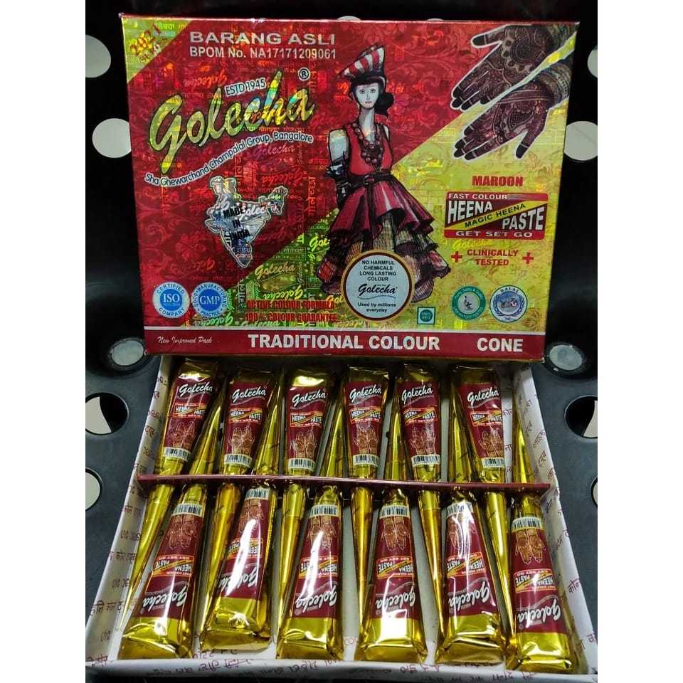 Jual GOLECHA PASTE CONE (12 PCS 1BOX) | Shopee Indonesia