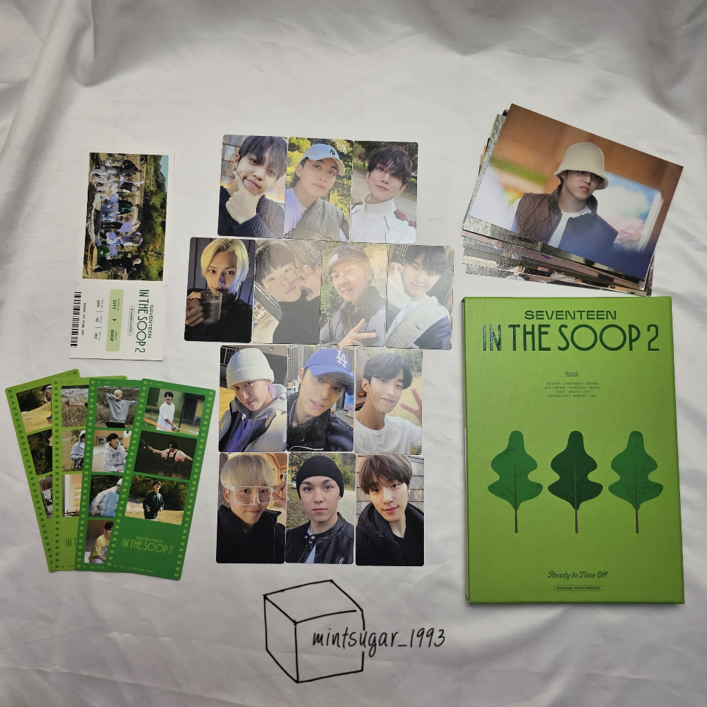 Jual [ INCLUDE PACKING ] OFFICIAL SHARING PHOTOCARD SEVENTEEN IN THE SOOP 2 MAKING PHOTOBOOK ...