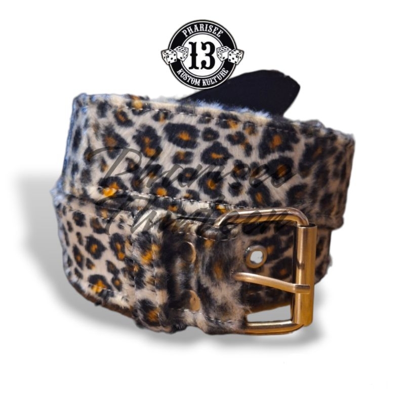 Jual ikat pinggang leopard / ikat pinggang / sabuk / leopard ...