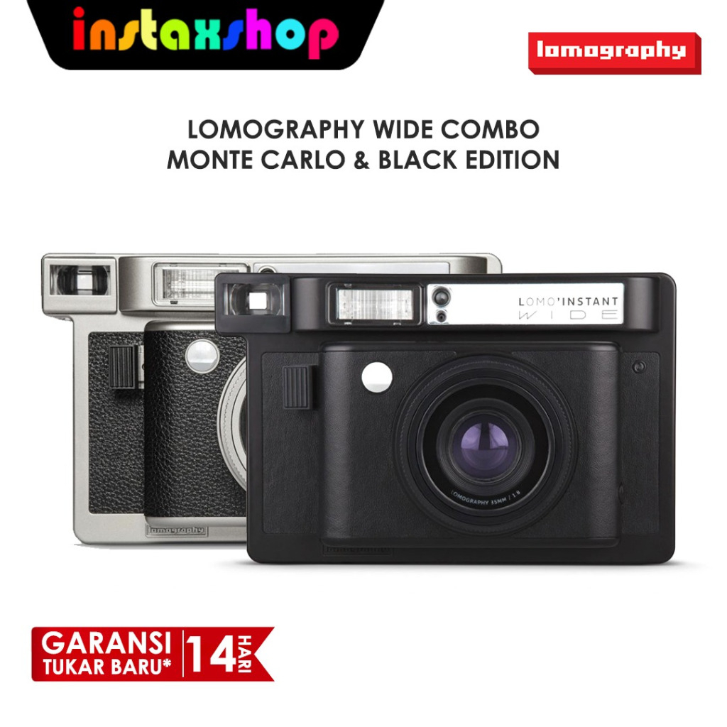 Jual Lomography Lomo Instant Wide Combo Camera & Lenses Monte Carlo ...