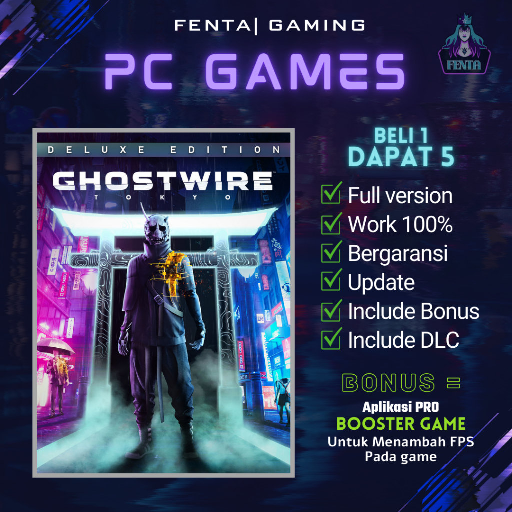Jual GHOSTWIRE TOKYO DELUXE EDITION - GAME PC - GAME LAPTOP | Shopee ...