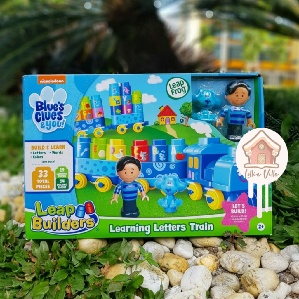Jual LeapFrog LeapBuilders Blues Clues and You Learning Letters Train ...