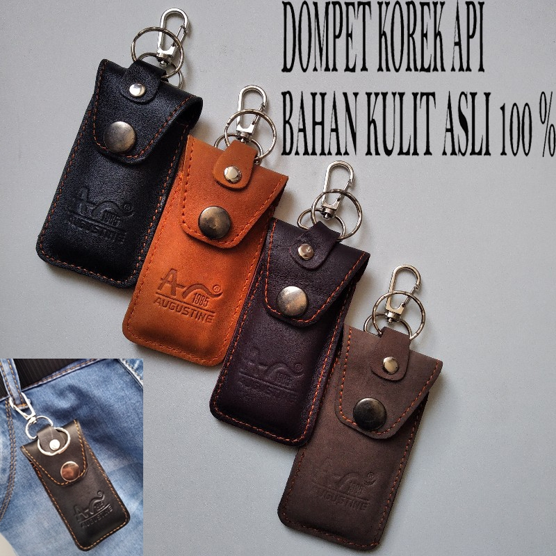 Jual Dompet Kunci KULIT ASLI Model Amplop Key Wallet Original leather ...