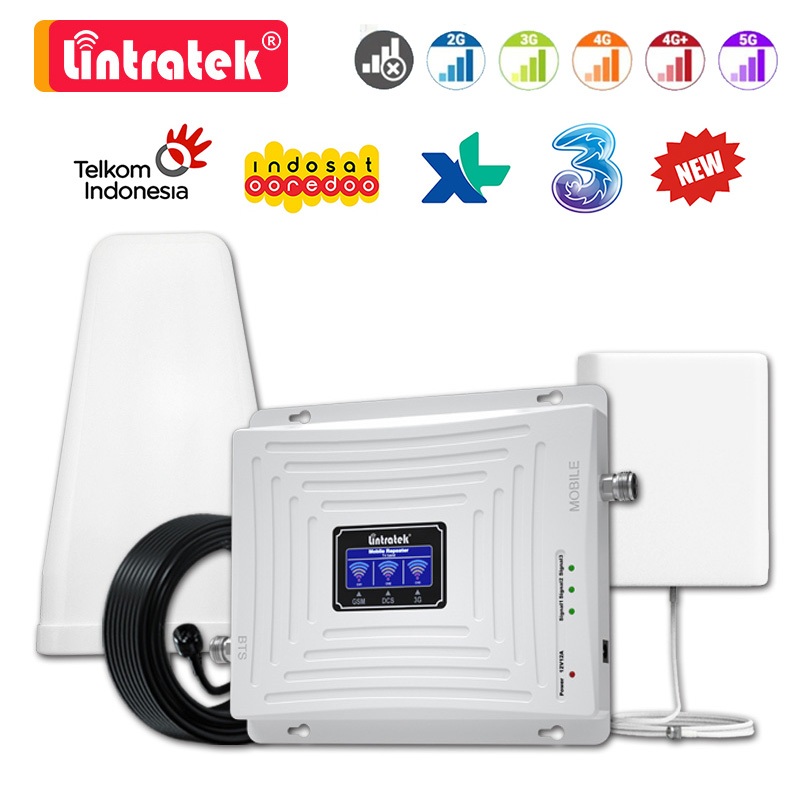 Jual Tri Band Upgrade 2G 900 3G 2100 4G 1800 1 set Penguat Modem HP ...