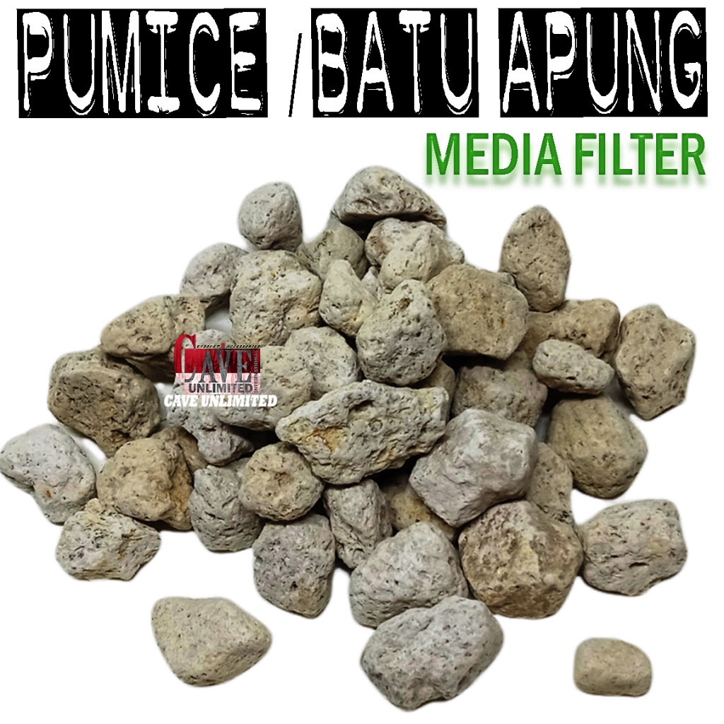 Jual BATU APUNG MEDIA FILTER AQUARIUM IKAN KOLAM KOI AKUARIUM TANK ...