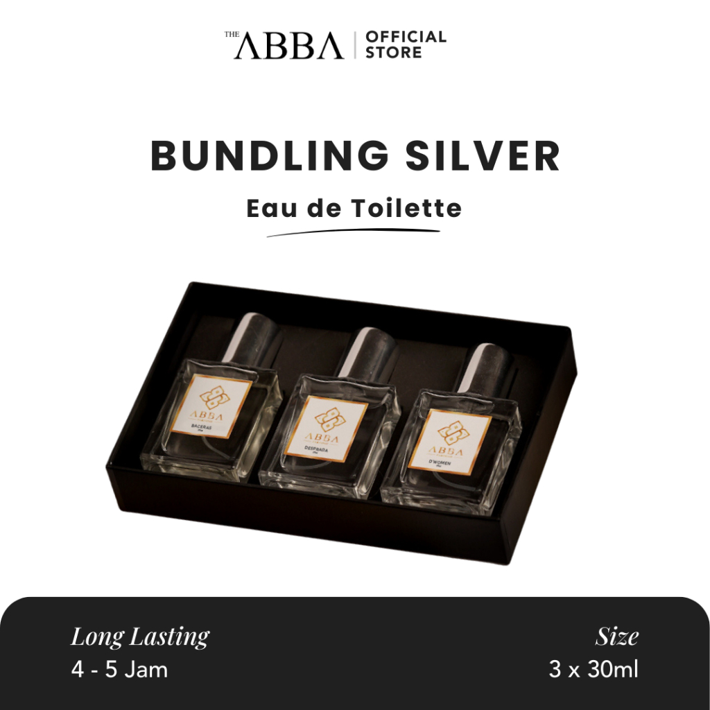 Jual ABBA Paket Silver 30ml x 3pcs Parfum Arabian | Parfum Sholat ...